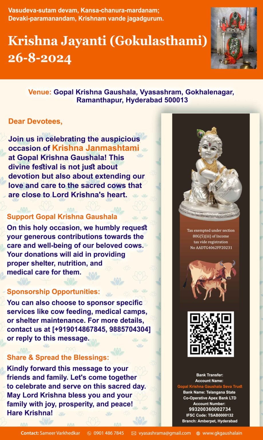 Celebrating Krishna Janmashtami: Traditions & Rituals